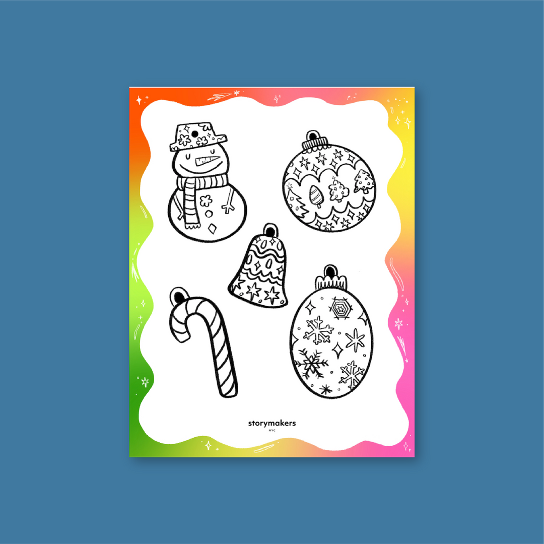 Christmas Coloring Sheets - digital download